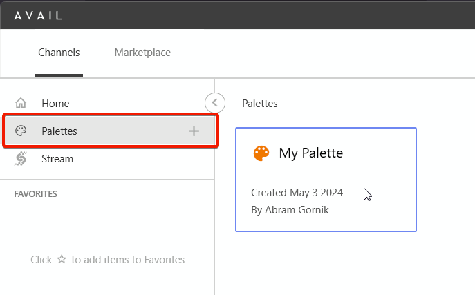 Video Tutorial: What are Palettes?